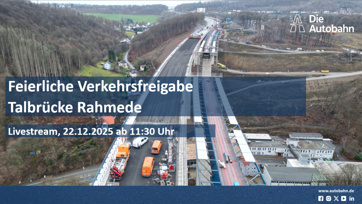 Rahmedetalbrücke live: Alle Infos zur feierlichen Verkehrsfreigabe im ...